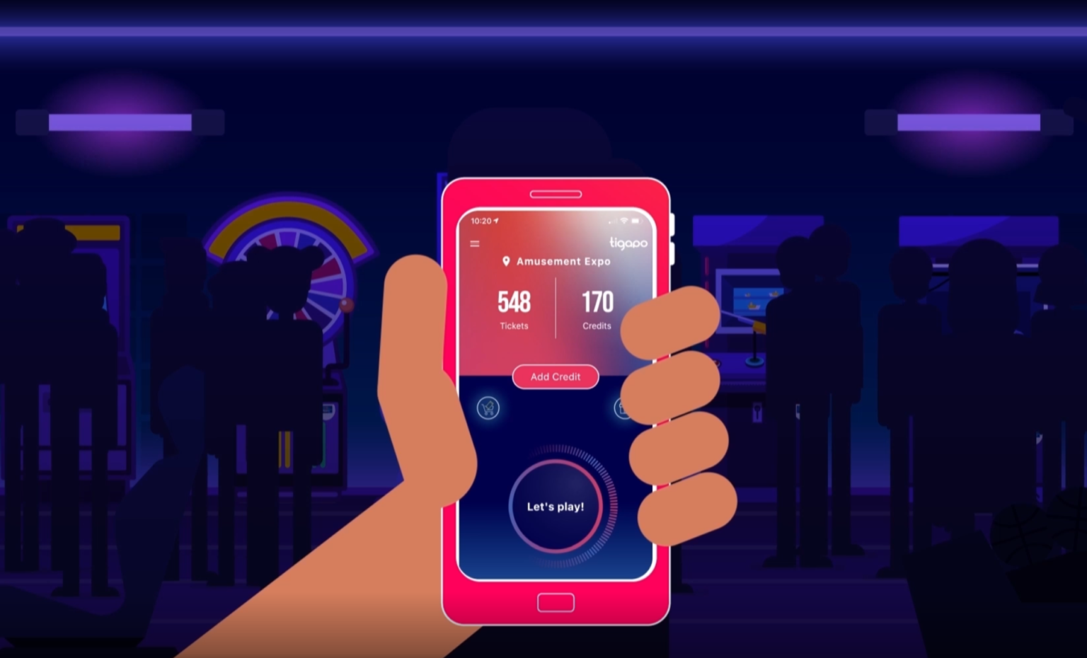 Tigapo | Cashless Arcade Credit Card Reader System Solutions